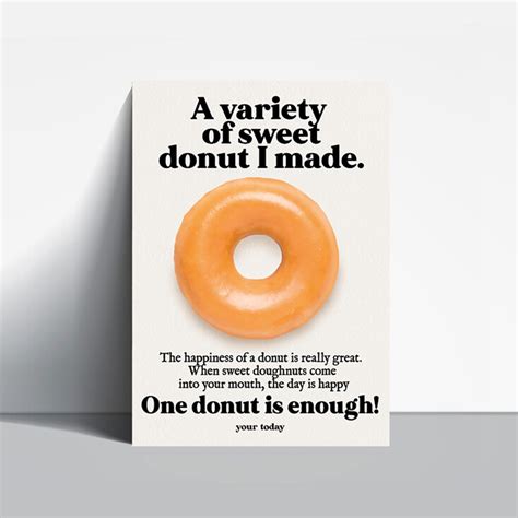 유어투데이 도넛 포스터 빵 베이커리 포스터 위시버킷