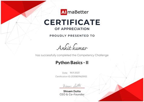 ankit kumar on linkedin hey guyz i 😀 successfully completed the python basic 2 challenged