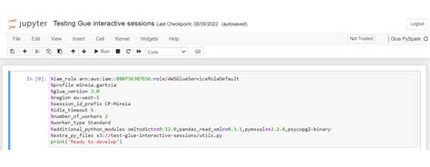 Glue Interactive Sessions For Developing Aws Glue Jobs Clearpeaks Blog