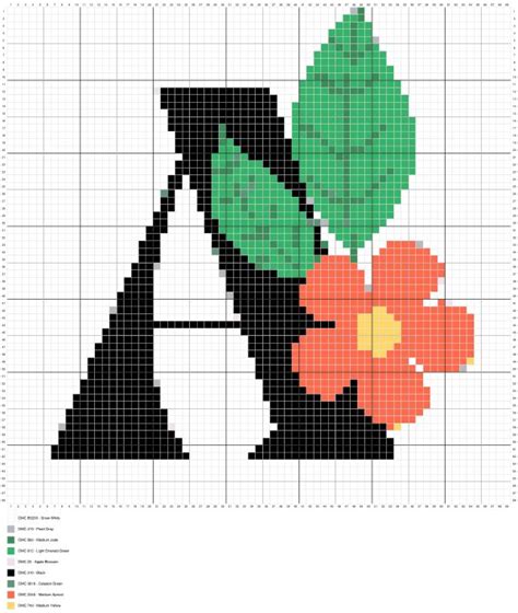 Cross Stitch Letters Generator And Alphabet Font Patt Vrogue Co