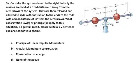 Solved A ﻿principle Of Linear Impulse Momentumb ﻿angular
