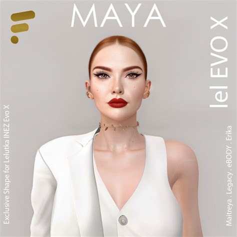 Second Life Marketplace Shape Maya By Ferduccio Shapes For Lelutka Inez