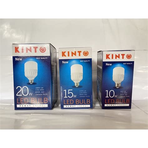Jual Lampu Led Kapsul Murah Kinto W W W Hemat Energi Shopee Indonesia
