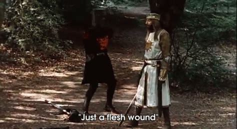 Monty Python And The Holy Grail: Just A Flesh Wound GIF - Montypython ...