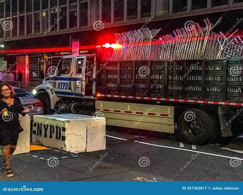 Nypd Truck Editorial Image 27857810