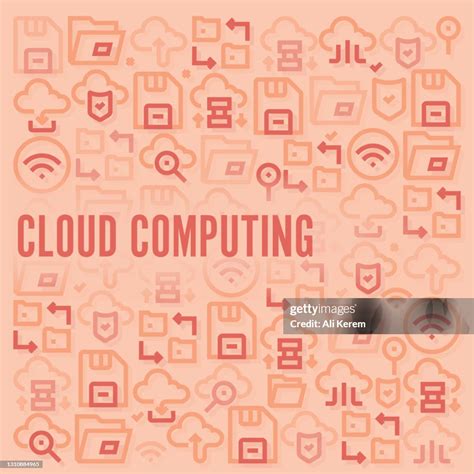 Cloud Computing Pattern High Res Vector Graphic Getty Images