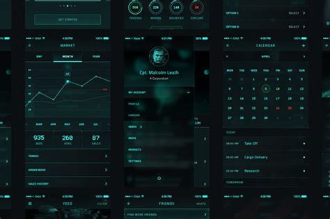 Orbit SciFi UI Kit Behance