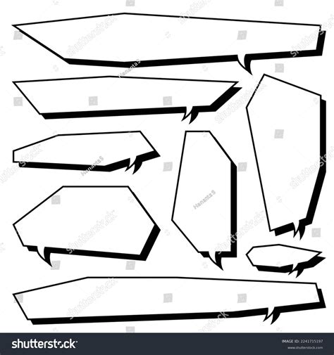 Vector Collection Set Dialog Box Designs Stock Vector Royalty Free Shutterstock