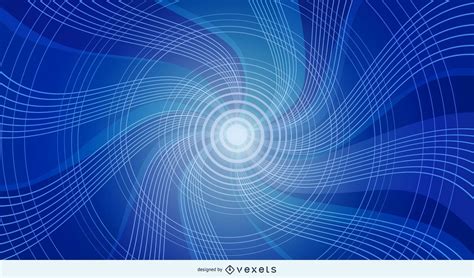 Blue Spiral Vortex Swirls Background Vector Download