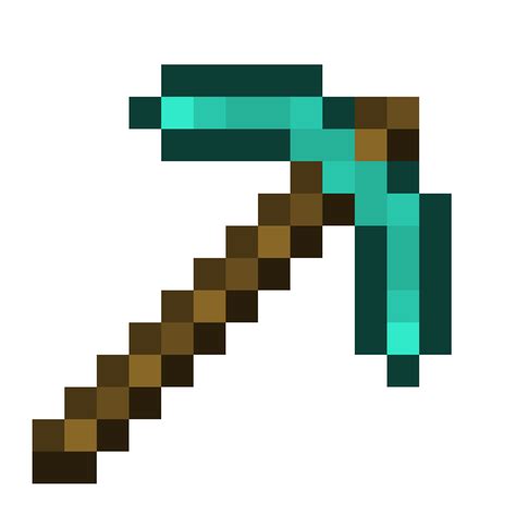 Minecraft Pickaxe Pixel Art