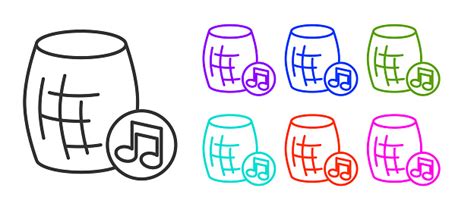 검은색 선 음성 도우미 아이콘은 흰색 배경에 분리되어 있습니다 음성 제어 사용자 인터페이스 스마트 스피커 아이콘을 화려하게 설정합니다 벡터 3차원 형태에 대한 스톡 벡터