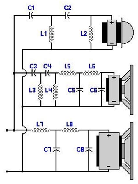 Passive Crossover Schematic