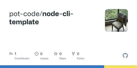 Github Pot Code Node Cli Template