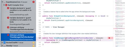 Build Failed With Expo Module Core Issue RocketChat Rocket Chat ReactNative GitHub