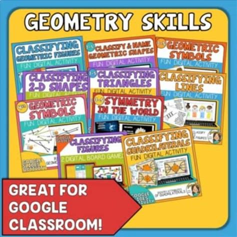 Geometry Google Slides Math BUNDLE Digital Google Slides Minds In Bloom