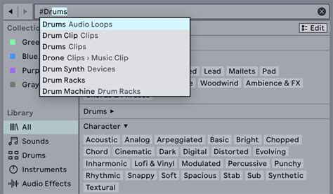 Working With The Browser — Ableton Reference Manual Version 12 Ableton