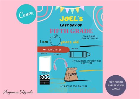 Last Day Of 5th Grade Free Printable