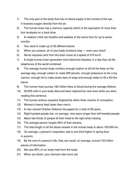 Pdf 100 Interesting Facts Dokumentips