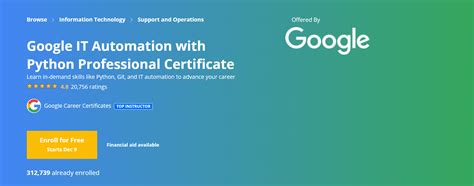 FREE Python Course By Google Free Certificate