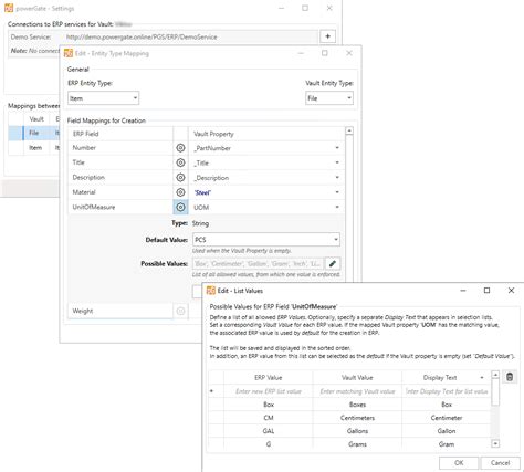 Connecting Autodesk Erp Powergate Documentation