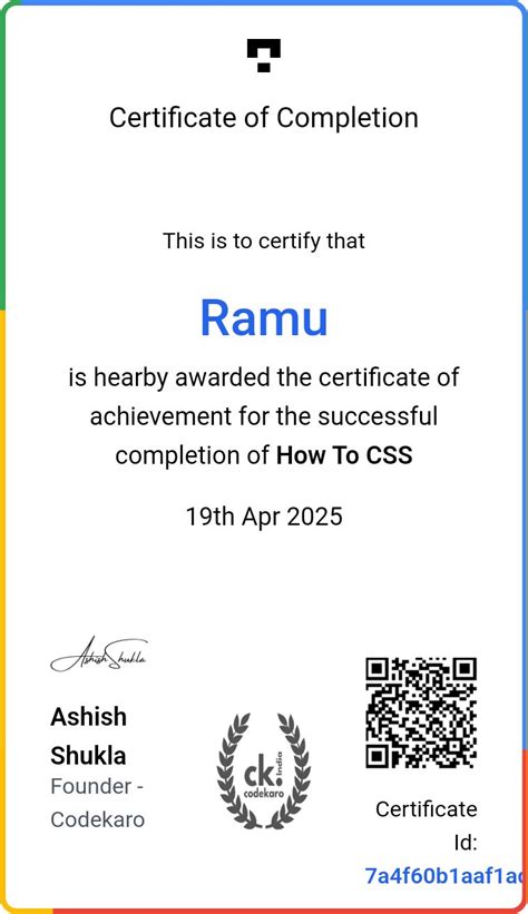 Webdevelopment Css Frontenddevelopment Codekaro Learningjourney Ramu Akula