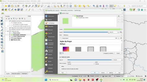 Podeduc Qgis Modifier Lapparence Dune Couche