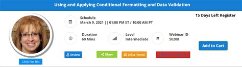 Exploring Conditional Formatting And Data Validation By