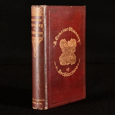1907 A Concise Glossary Of The Terms Used In Grecian Roman Italian And
