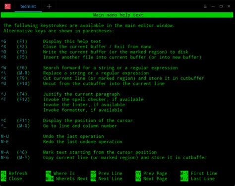 A Beginner S Guide On How To Use Nano Text Editor In Linux