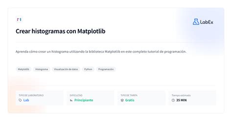 crear histogramas con matplotlib labex