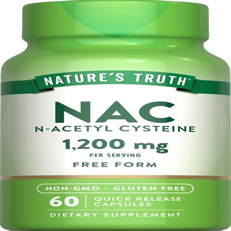 N Acetylcysteine Cap Nac 600mg 60 Btl Ndc 40093010084 Non Returnable