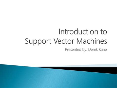 Support Vector Machines Svm Pdf Technology And Computing