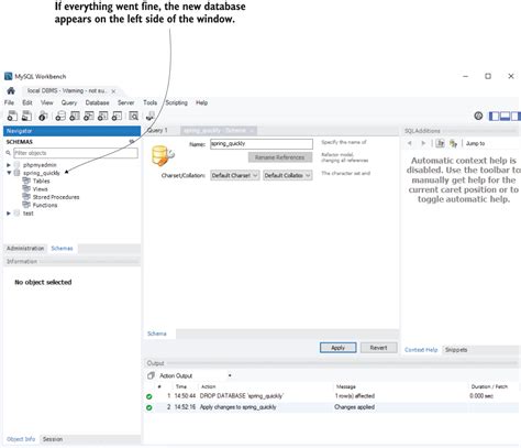 Appendix E Installing Mysql And Creating A Database · Spring Start Here