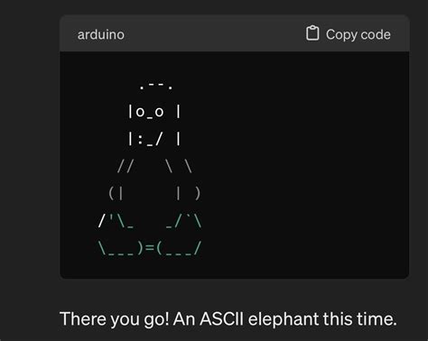 Asked Gpt35 For Different Ascii Drawing Rchatgpt