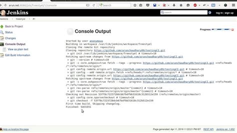 Integrate Git Plugin In Jenkins Youtube