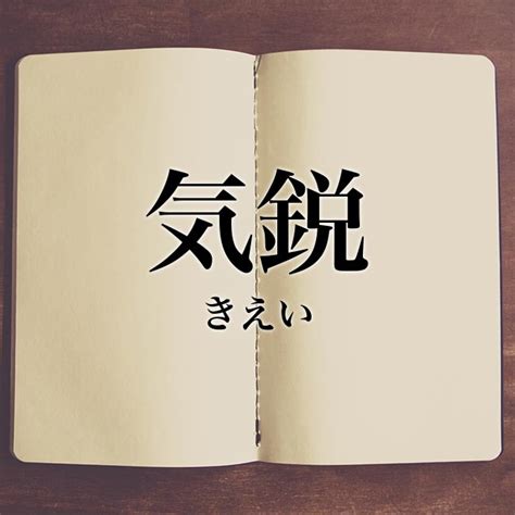 気鋭の意味とは類語や例文など詳しく解釈 Meaning Book