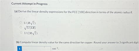 solved current attempt in progress a ﻿derive the linear