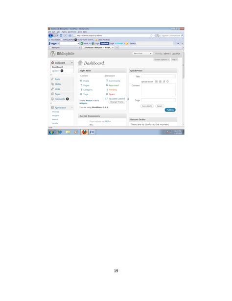 Quiz Application System Project Report Pdf
