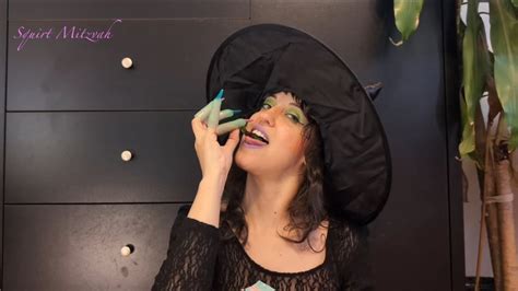 Witch Bella Eats Sour Bats Mukbang Squirt Mitzvah Clips4sale
