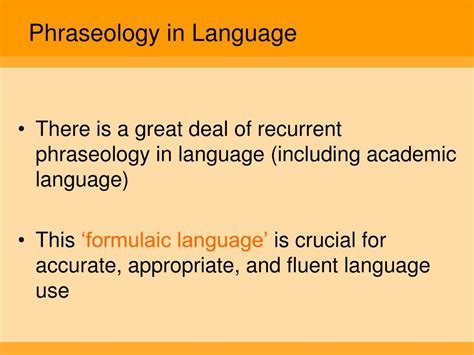 PPT Formulaic Language In Academic Study PowerPoint Presentation Free Download ID 3090301