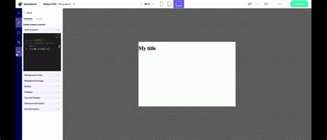 Kameleoon — User Manual Add A Html Block To Your Widget Kameleoon — User Manual