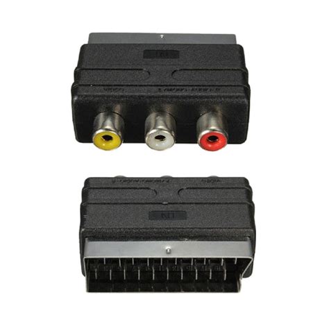 SCART - 3RCA переходник - купить с доставкой по выгодным ценам в ...