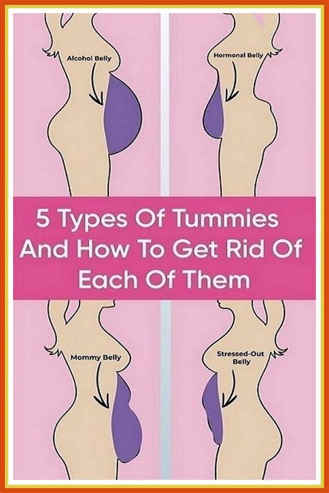 5 Types Of Tummies And Ways To Get Rid Of Each Of Them Artofit
