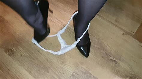 Flashing My Creamie Vaginal Discharge Wet And Dirty Pantie Xhamster
