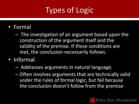 PPT Lessons In Logic PowerPoint Presentation Free Download ID 2307725