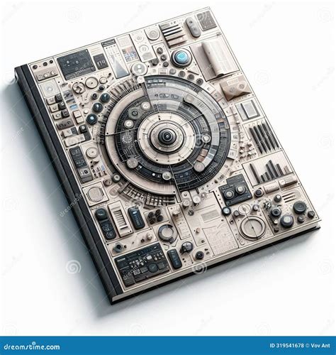 ebook template a clean and well structured layout for creatin stock