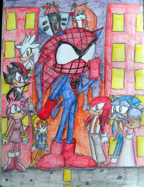Spider Sonic By Still A Fan On Deviantart