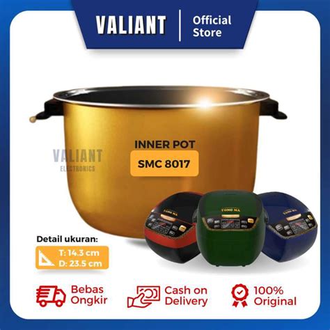 jual panci magic com yongma smc 8017 inner pot yong ma digital gold