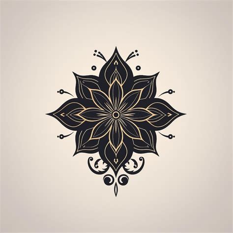 Premium Ai Image Abstract Ornamental Design