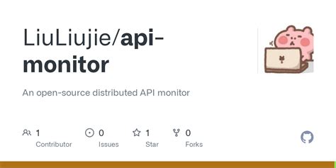github liuliujie api monitor an open source distributed api monitor
